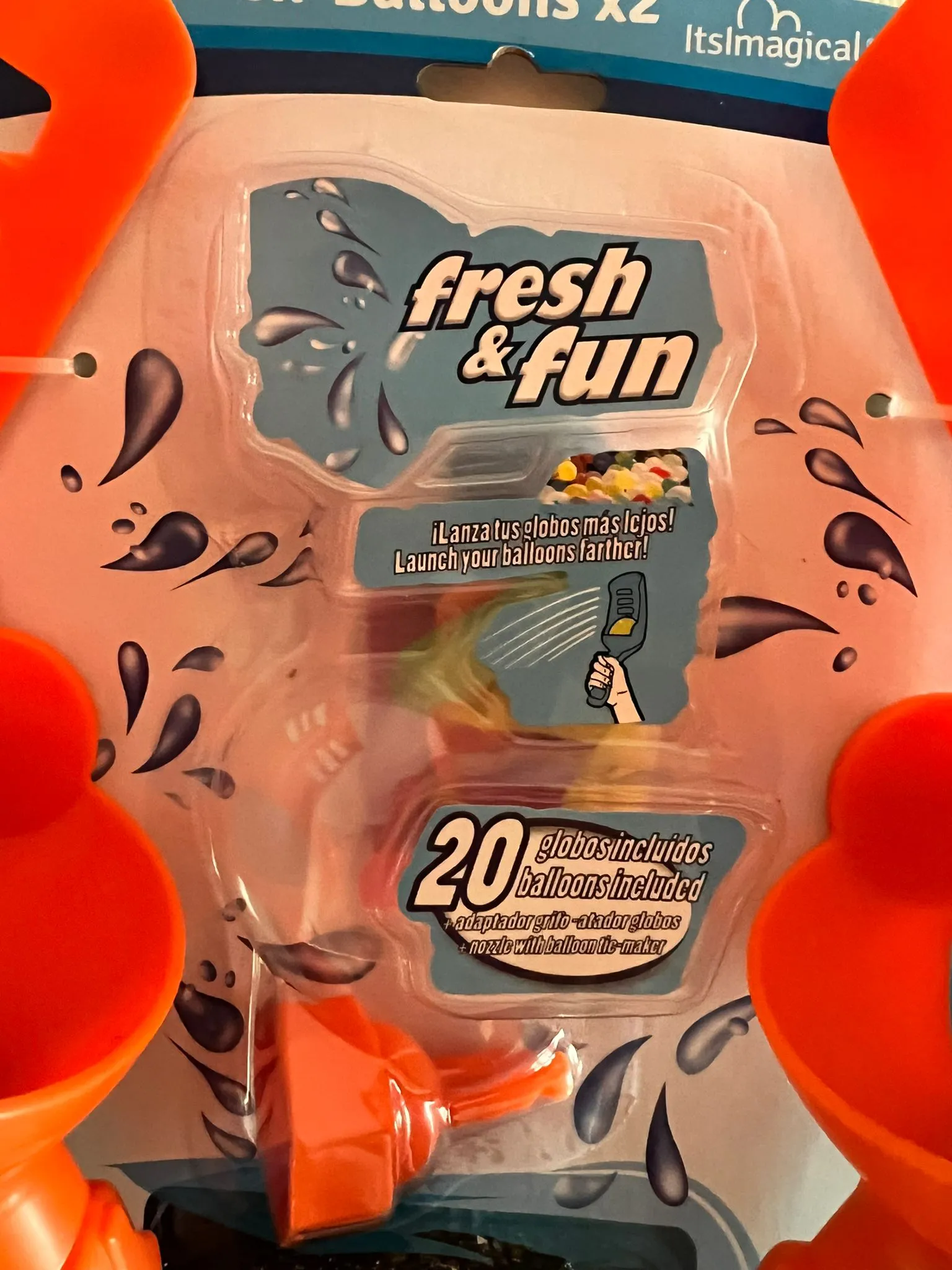ItsImagical Fresh & Fun! Splash-Balloons X2 - Hobby Maquinaria